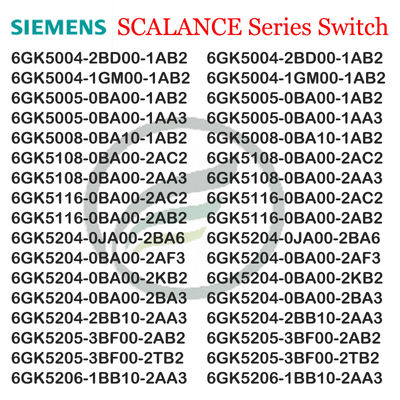 SCALANCE Series Switch 100% Original Brand New 6GK5204-0BA00-2KB2 PLC ...