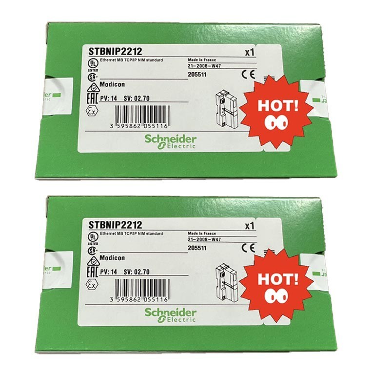STBNIP2212 Schneider Electric Module Ethernet MB TCP/IP NIM Standard ...