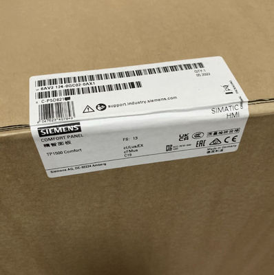 6AV2124-0QC02-0AX1 Siemens SIMATIC HMI TP1500 Comfort Panel 15 ...