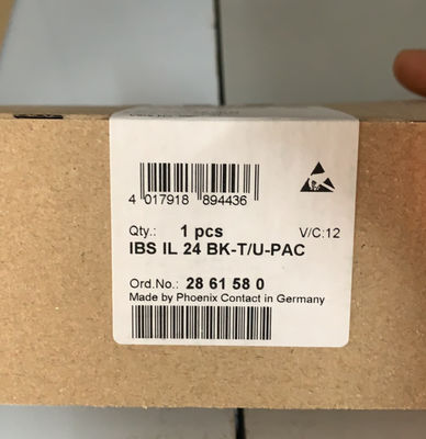 Phoenix PLC Inline Bus Coupler 2861580 (IBS IL 24 BK-T/U-PAC) Inline ...